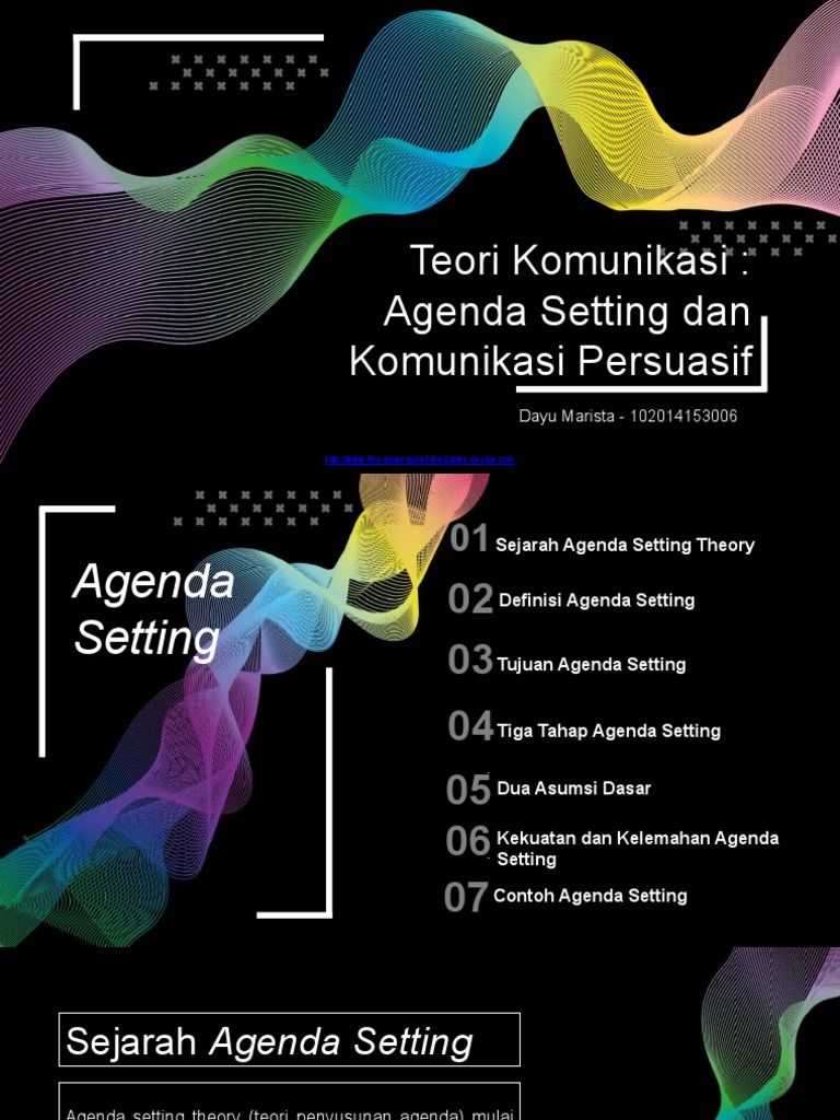 Teori Agenda Setting dalam Humas 2025 | PDF