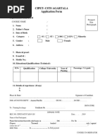 APSRTC Bus Pass Application Form | PDF | Identity Document | Government ...