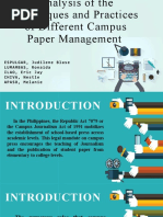 Composition of School GAD Focal Point System GFPS Template | PDF