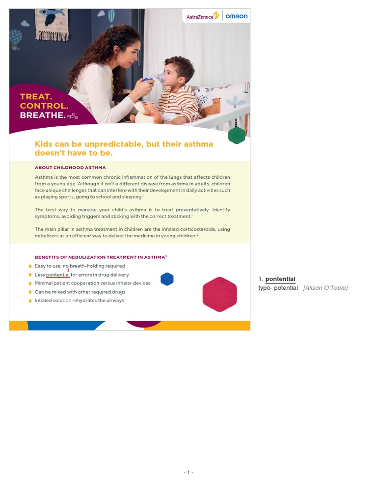 POS Leaflet - Track Questionnaire - Consumers - 27.10 | PDF | Asthma ...