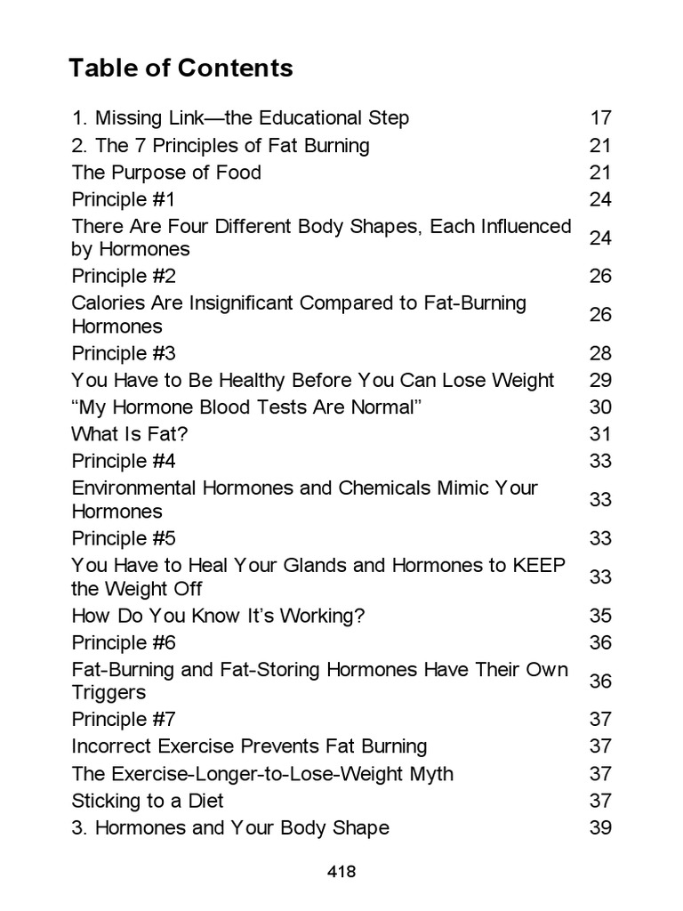 Pages From FY084-Dr. Berg's New Body Type Guide - Dr. Eric Berg | PDF ...