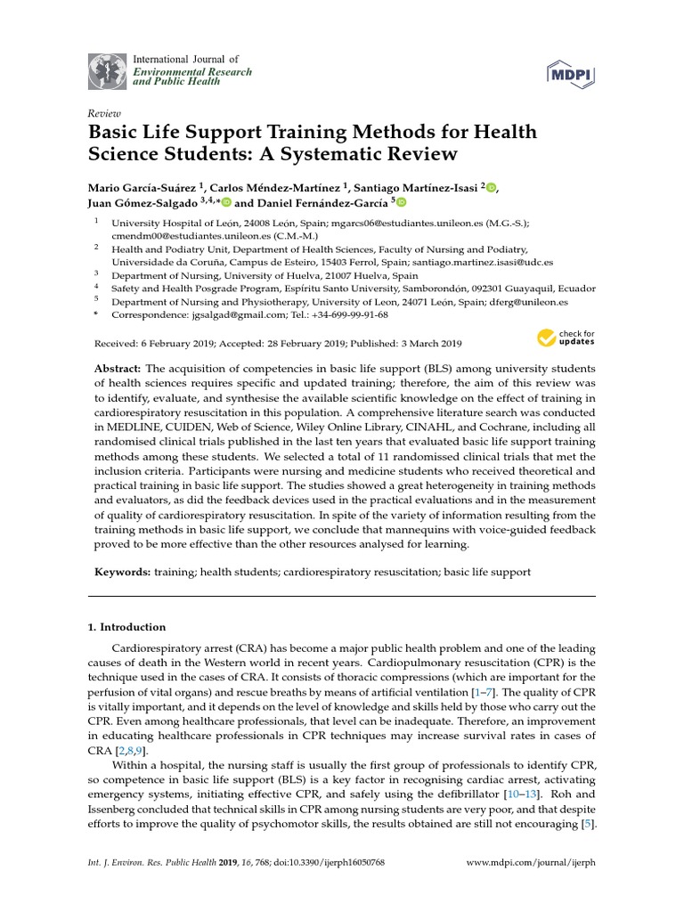 Basic Life Support | PDF