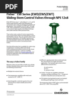Fisher EWD, EWS, and EWT Valves Through NPS 12x8: Scope of Manual | PDF ...