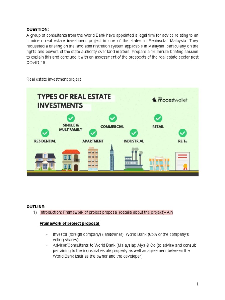Land Presentation Outline Alya & Co | PDF | Malaysia | Justice
