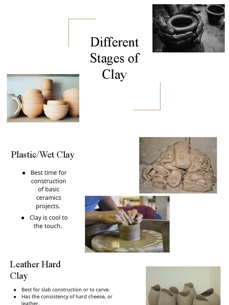 Different Stages of Clay | PDF