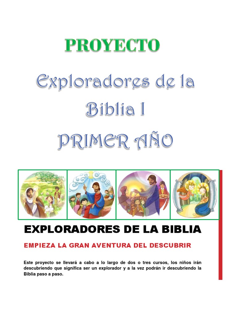 Exploradores de la Biblia para Niños | PDF | Inteligencia | Jesús