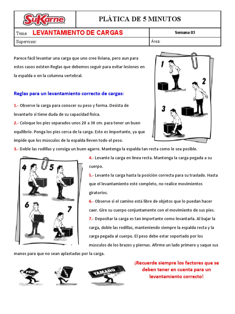 Platica de 5 Minutos Semana 03 | PDF