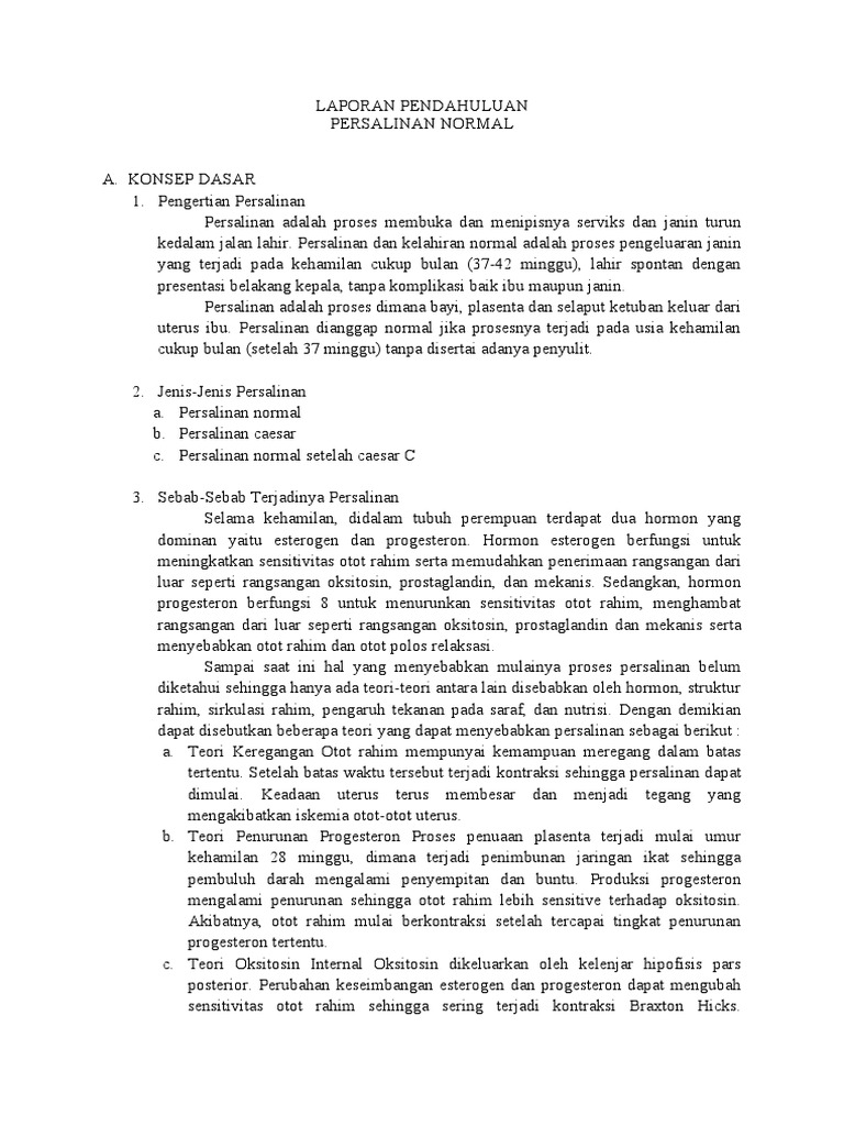 LP Dan Resume Inc Pada Ny.h | PDF