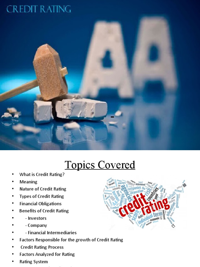 Understanding Credit Ratings and Their Benefits | PDF | Credit Rating ...