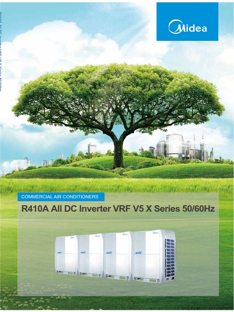 Midea Katalogas R410A All DC Inverter VRF V5 X Series UAB Anaga 2015 ...