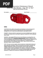 NOV - Rotary Slips Manual | PDF | Pipe (Fluid Conveyance) | Elevator