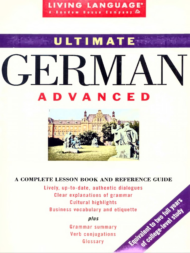 Ultimate German Advanced (Living Language) | PDF | English Language | Verb