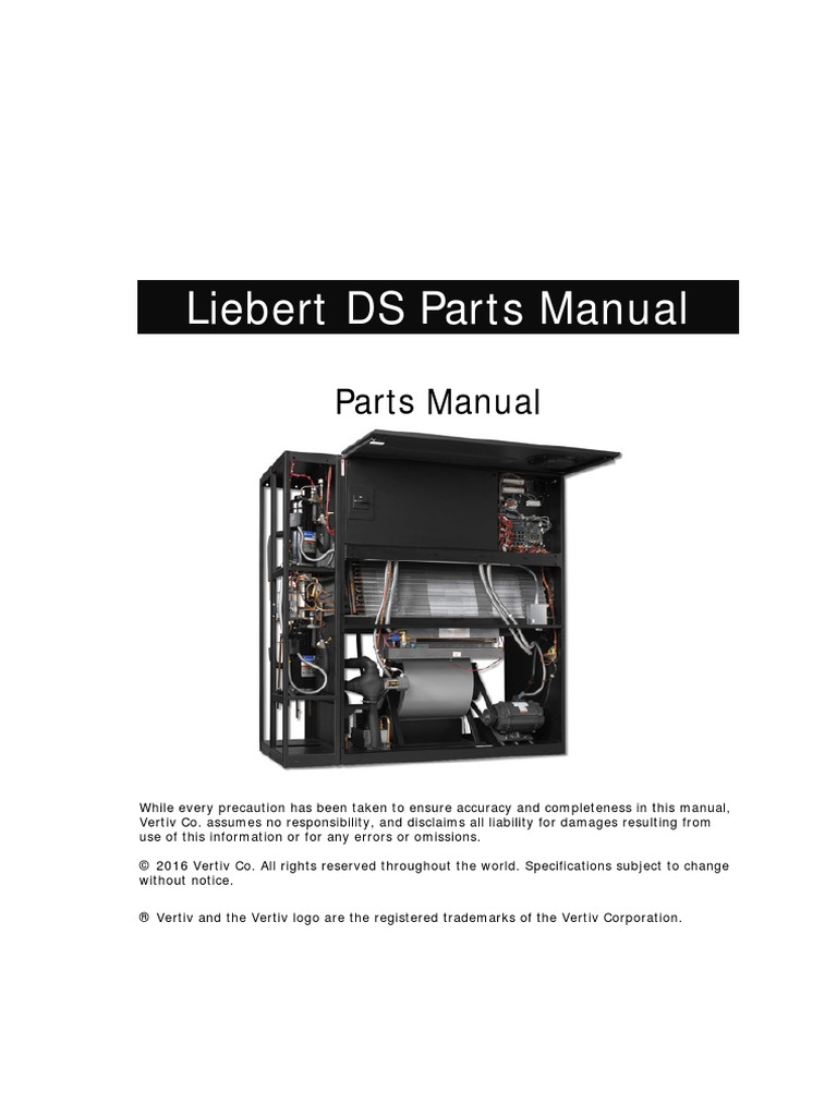 Liebert DS Parts Manual | PDF | Air Conditioning | Efficient Energy Use