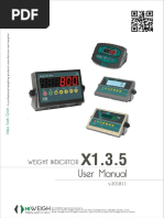 LP7510 Manual (OIML) PDF | PDF | Calibration | Weight