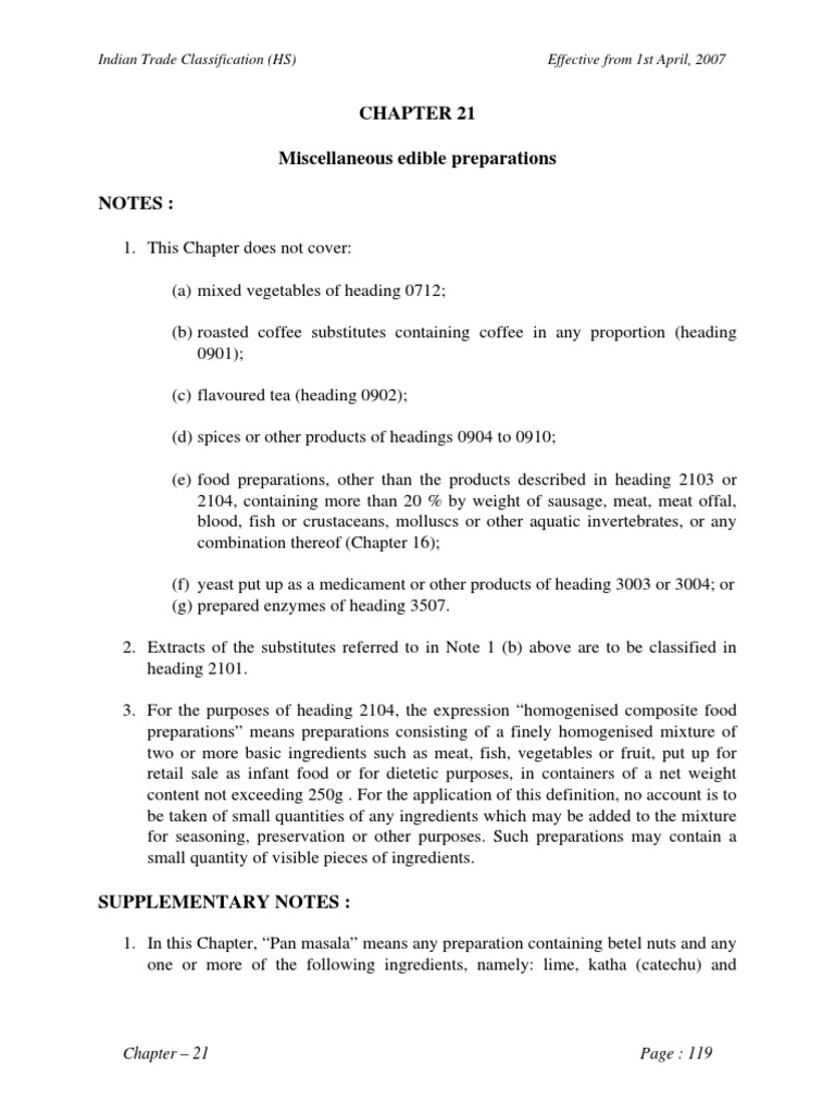 Miscellaneous Edible Preparations Notes | PDF | Syrup | Drink