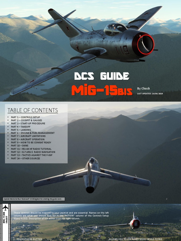 DCS MiG-15bis Guide | PDF | Aviation | Aerospace Engineering