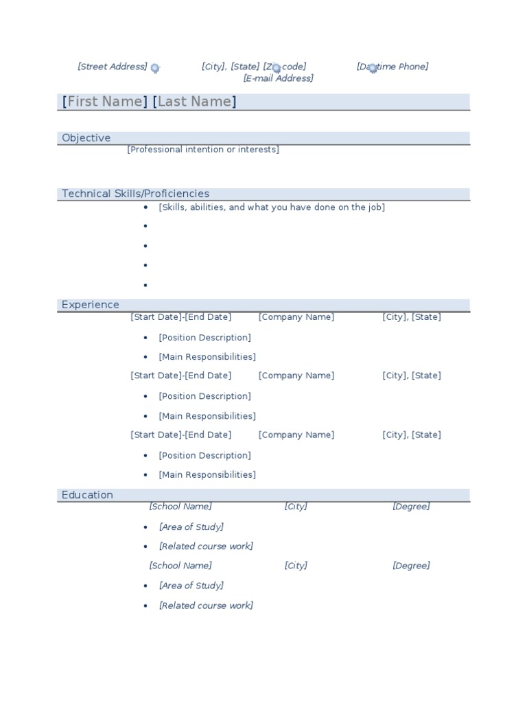 Professional CV | PDF