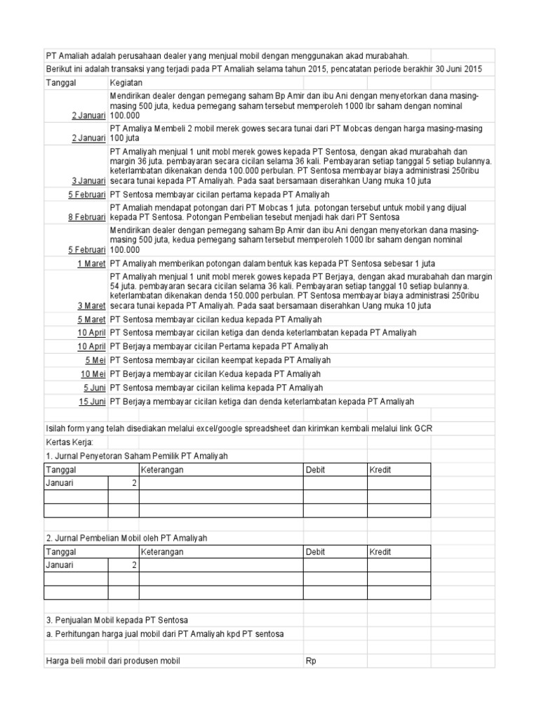 Kasus Murabahah | PDF