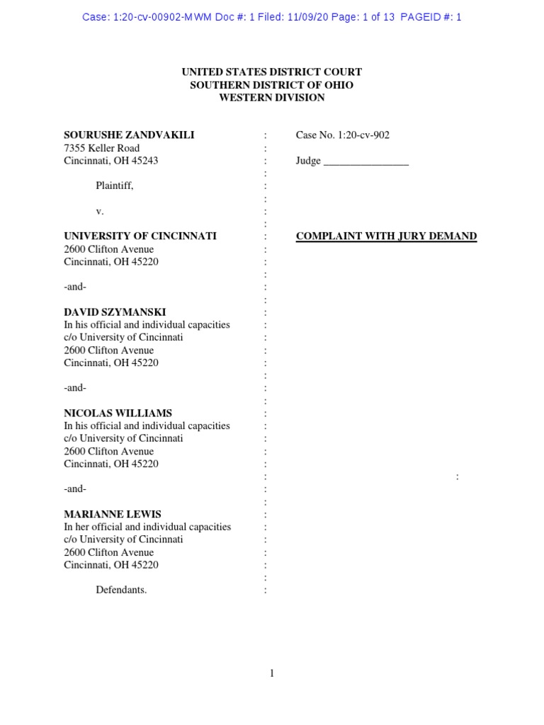 Discrimination Complaint | PDF | Equal Employment Opportunity ...