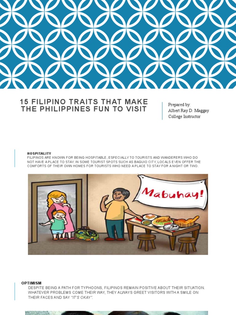 15 Traits of The Phil | PDF | Philippines | Family