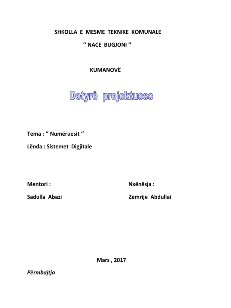 Zemrije Abdullahu | PDF