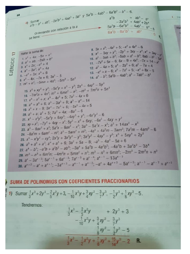 Precalculo 4ta Guía Ejercicios | PDF