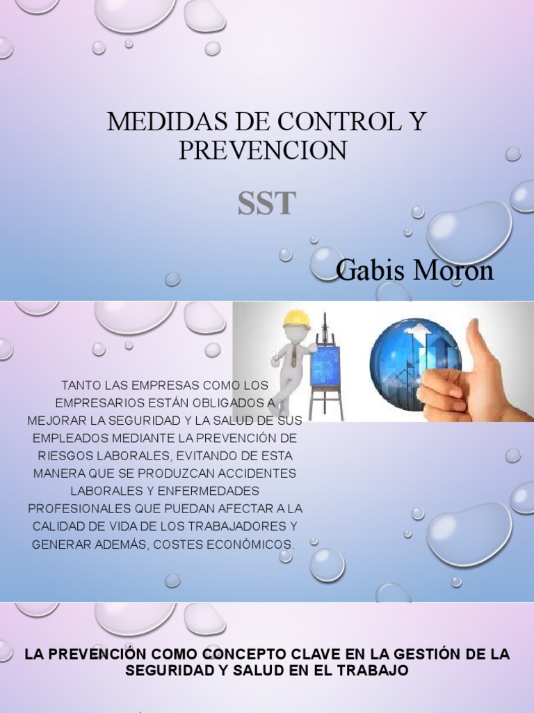 Medidas de Control y Prevencion | PDF | Seguridad y salud ocupacional ...