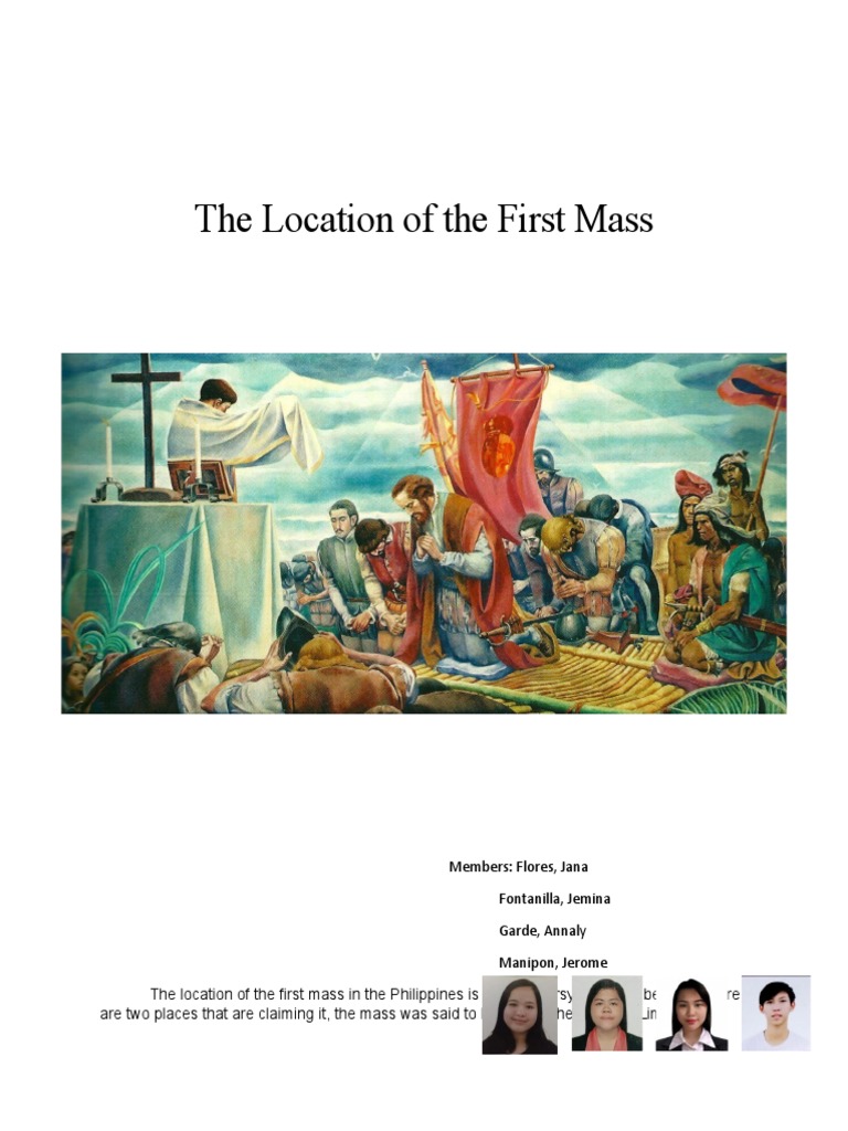 The Location of The First Mass | PDF | Social Science | Religion ...