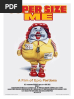 Super-Size Me Fast Food Health Effects Worksheet | PDF | Obesity | Fast ...