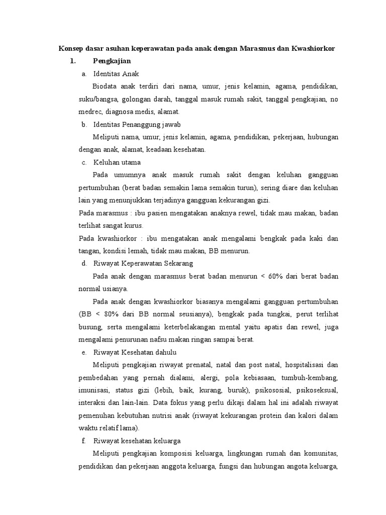 REVISI Konsep Askep Masalah Keperawatan (KKP) | PDF