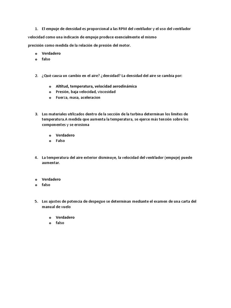 Banco de Preguntas ATA 77 | PDF