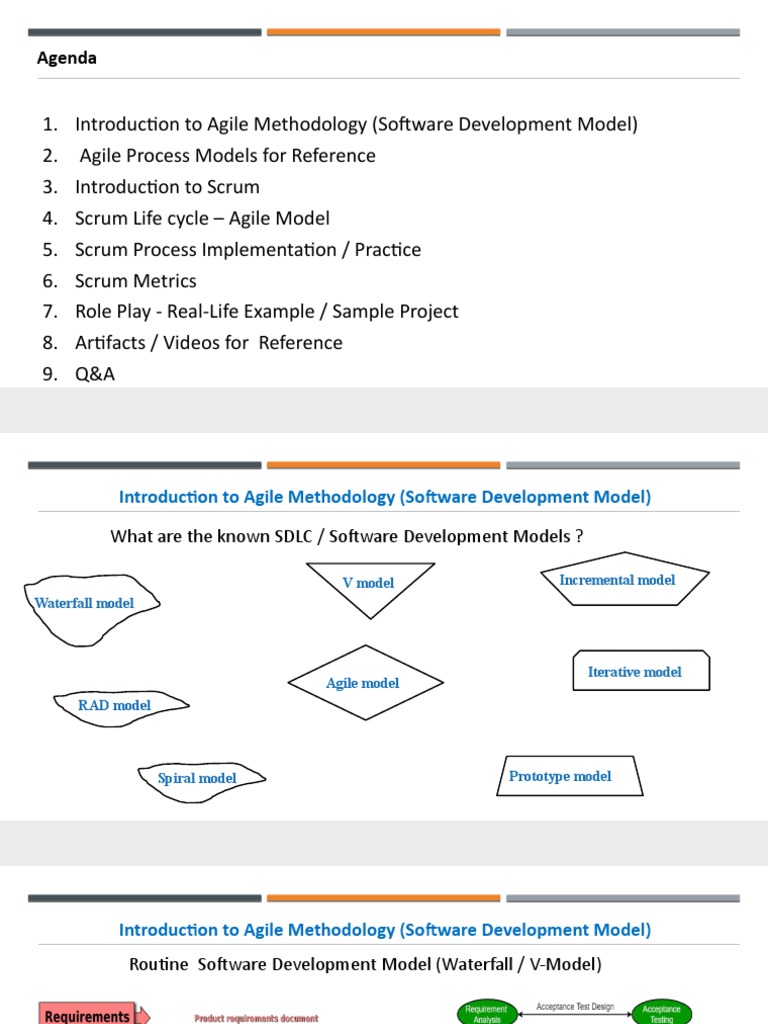 Agile Methodology | PDF | Software Development Process | Scrum ...