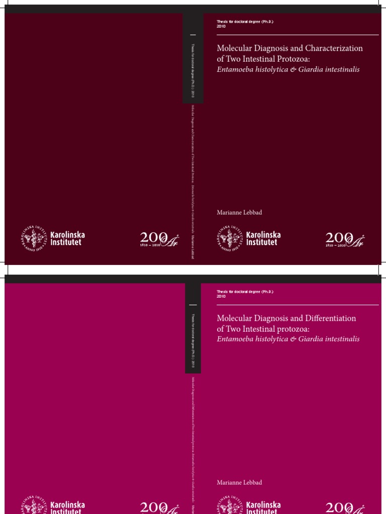 Lebbad. 2010. Buku Molecular Diagnosis and Characterization of Two ...