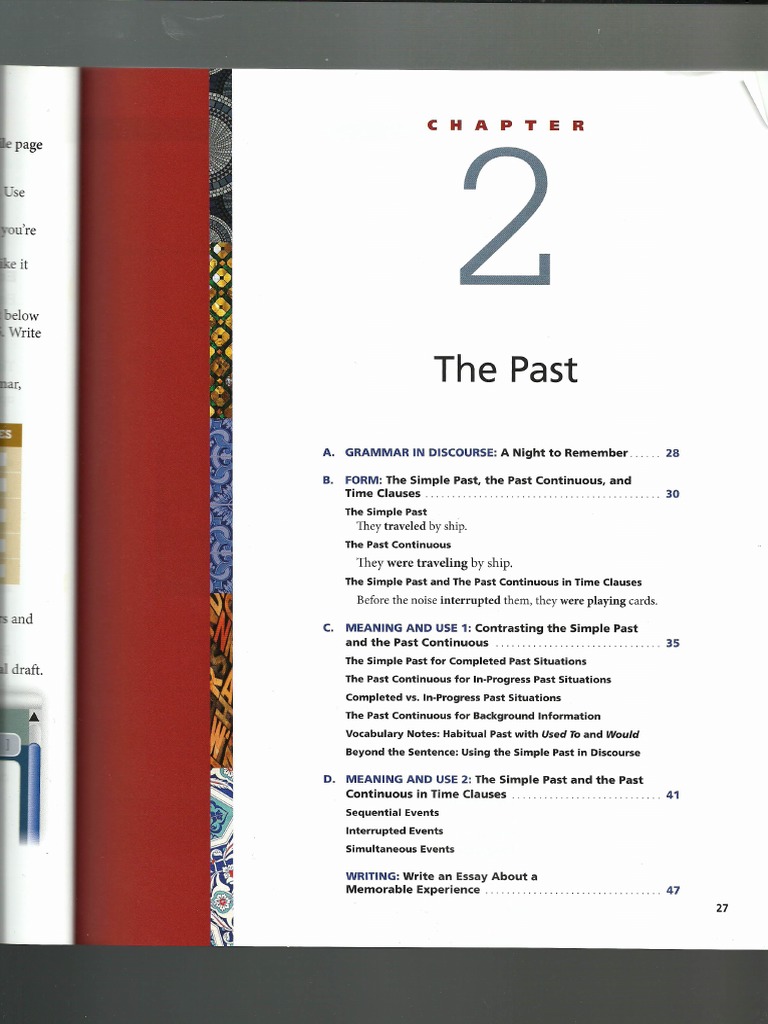Chapter 2 The Past | PDF