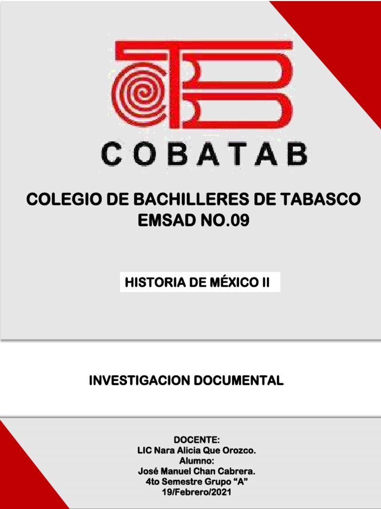 Investigacion Documental de Proyectos de Nación Monárquico, Imperial y ...