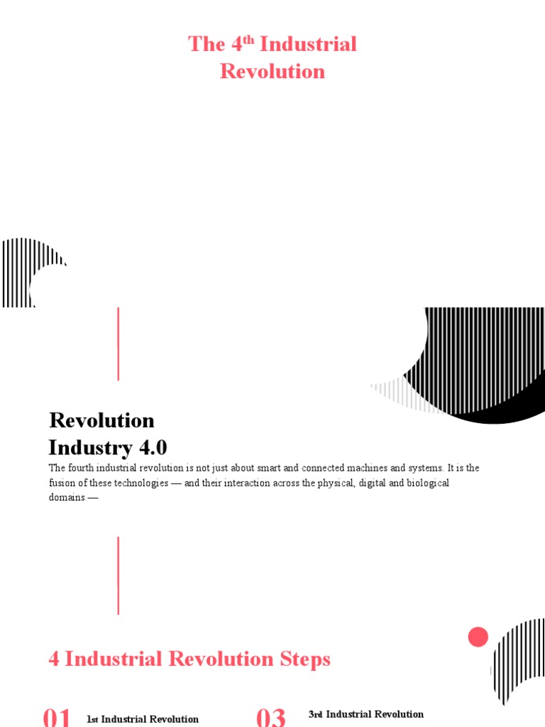 The Fourth Industrial Revolution | Download Free PDF | Industrial ...