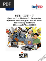 Information and Communication Technology (ICT) - Computer System ...