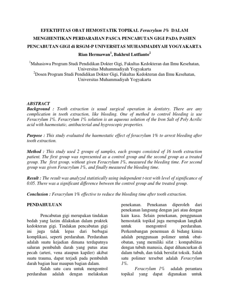 Hemiseal Mouthwash | PDF
