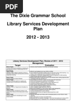 Library Development Plan | PDF | Librarian | Libraries