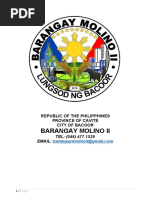 Barangay History | PDF