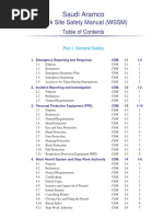 Aramco Monthly Safety Color Code 2025 | PDF | Manufactured Goods ...