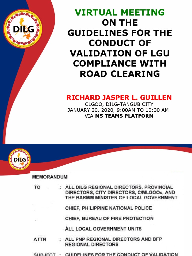 Road Clearing 2.0 CY 2021 | PDF | Sidewalk | Traffic