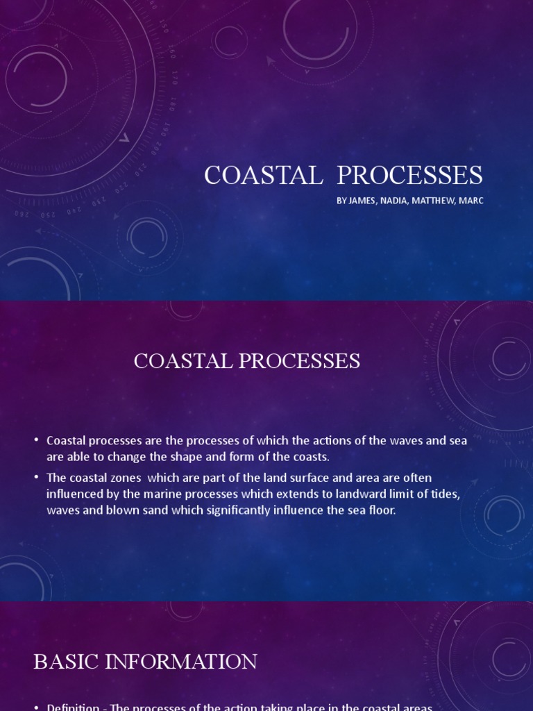 Understanding Coastal Processes: Erosion, Transportation, and ...