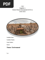 Agricultural Science Sba On Broiler | PDF | Chicken | Poultry Farming