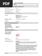 MSDS Hand Soap PDF | PDF | Dangerous Goods | Personal Protective Equipment