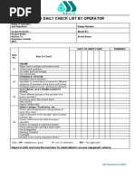 Compactor Daily Inspection Checklist | PDF