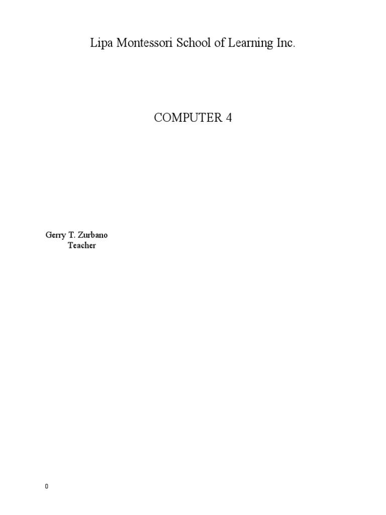 DIGITITANS 4 For Module | PDF | Central Processing Unit | Databases