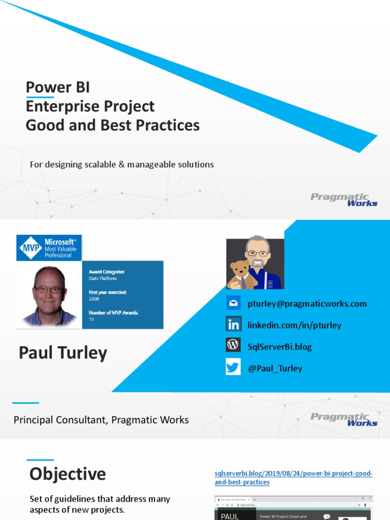 Power BI Enterprise Best Practices Guide | PDF | Version Control ...