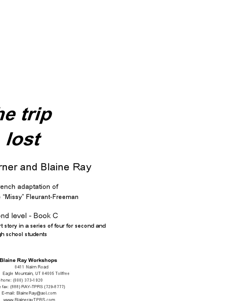 Le Voyage Perdu Imparfait - Fr.en | PDF | Foods