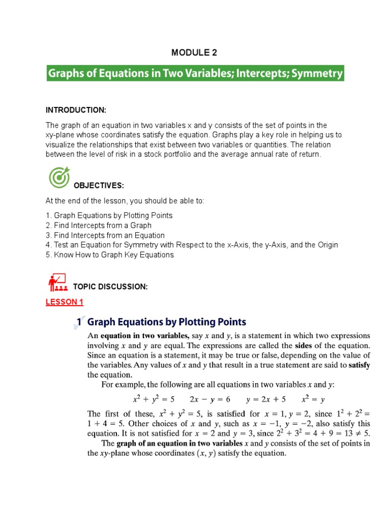 MODULE 2 Analytic Geometry | PDF